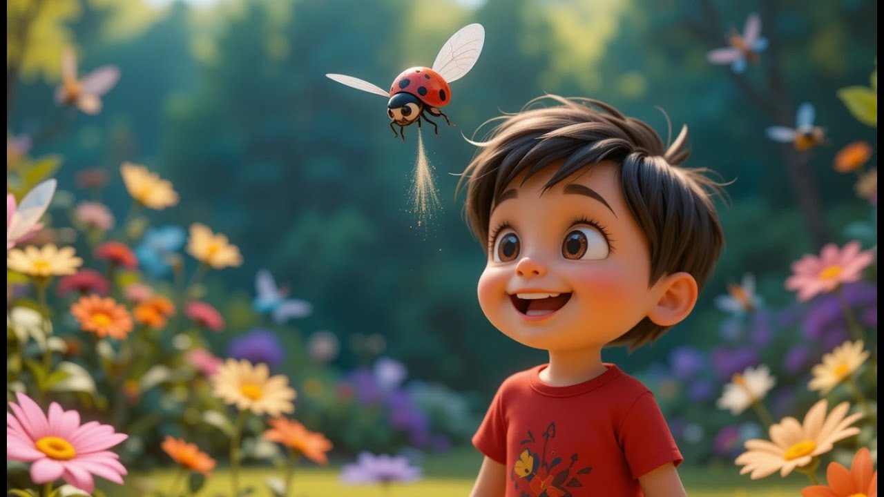 Itsy Bitsy Ladybug Rhyme Song | Popular Nursery Rhyme | Kids Songs ...