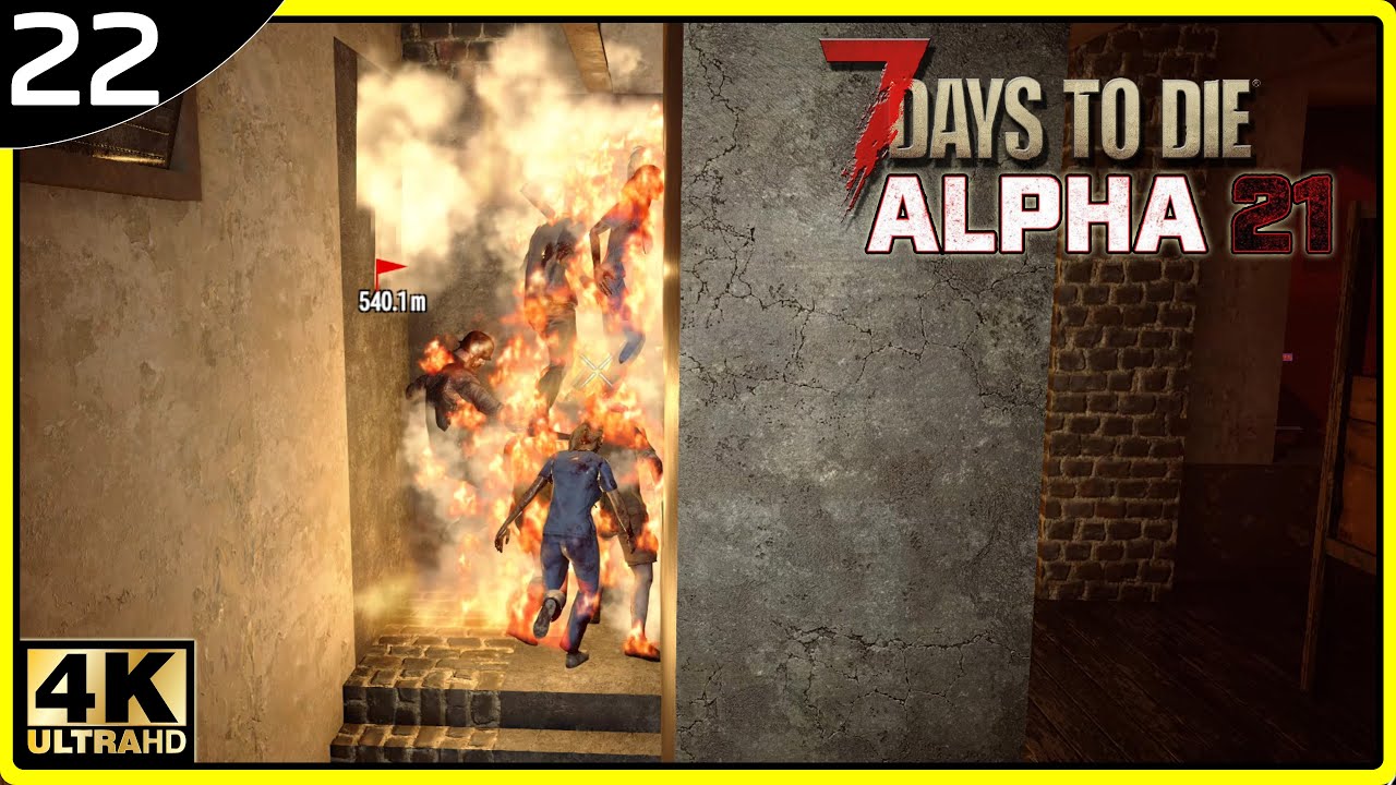 SE VIENE LA HORDA DEL DÍA 21🧟‍♀️🧟‍♂️ 🤘 - 7DtD ALPHA 21 #22 | Gameplay ...