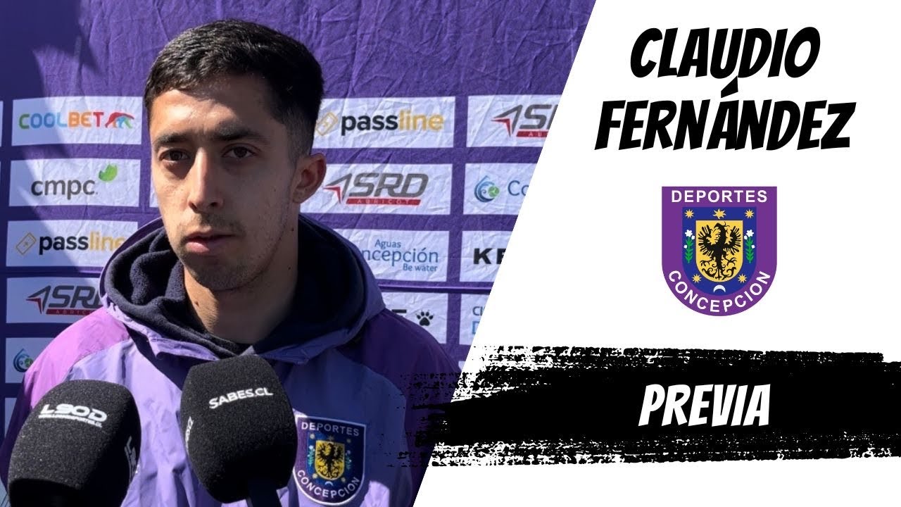 Claudio Fernández en la previa del partido ante Trasandino - YouTube