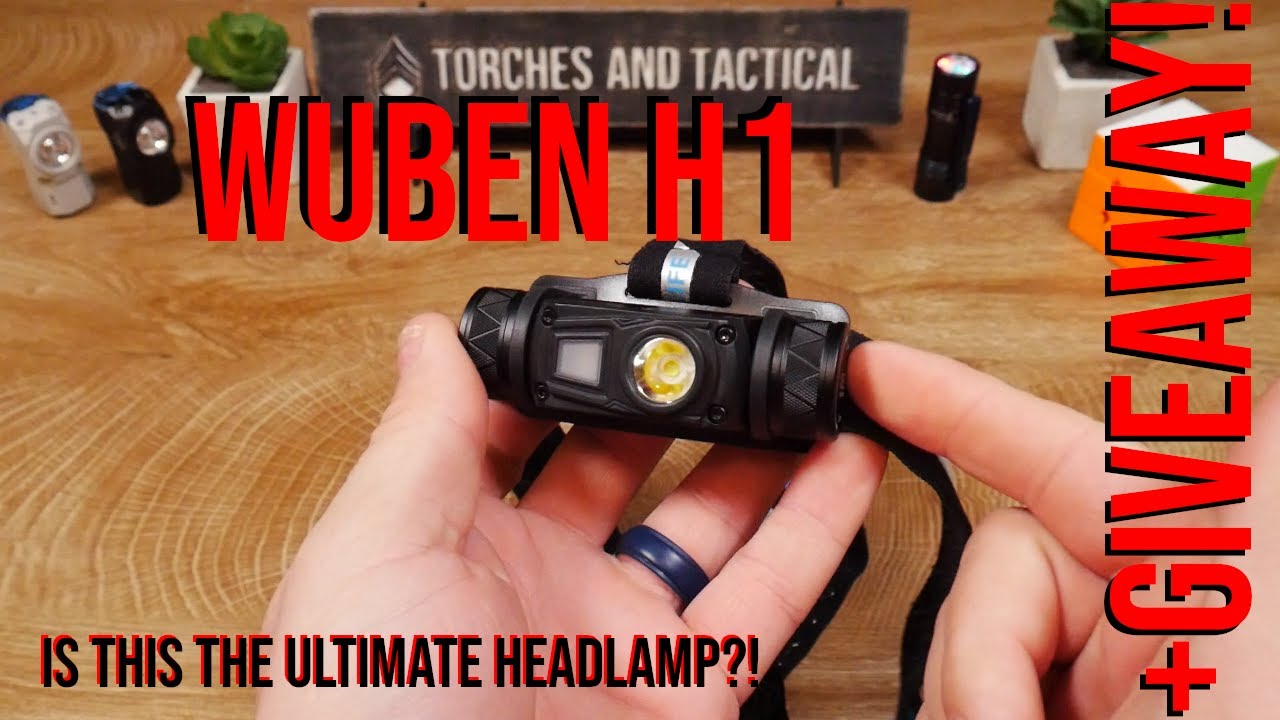 Wuben H1 Review + GIVEAWAY - Is this the Ultimate Headlamp?! - YouTube