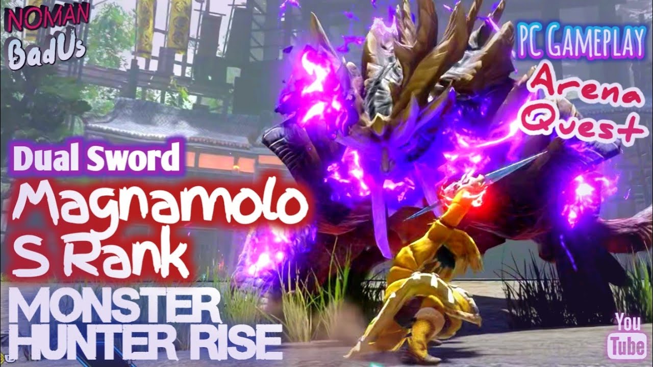 Magnamolo S Rank [ARENA QUEST] Dual Sword | PC - YouTube