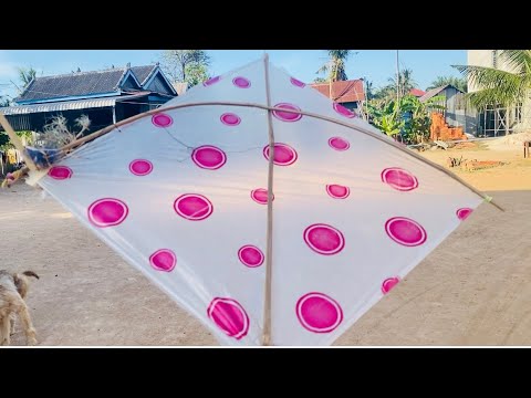 Fly strange kite in front of home with brother #kitelover - YouTube