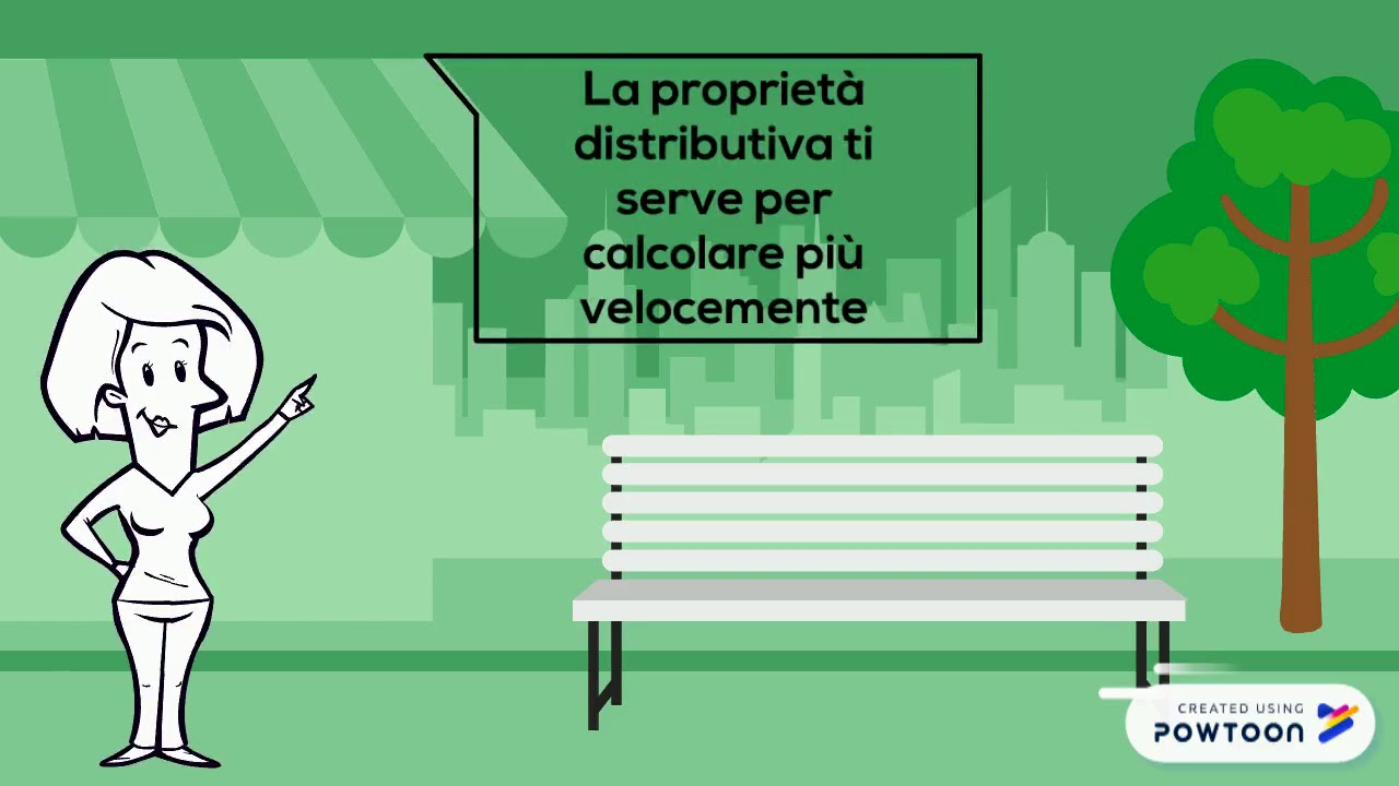 La proprietà distributiva moltiplicazione - YouTube