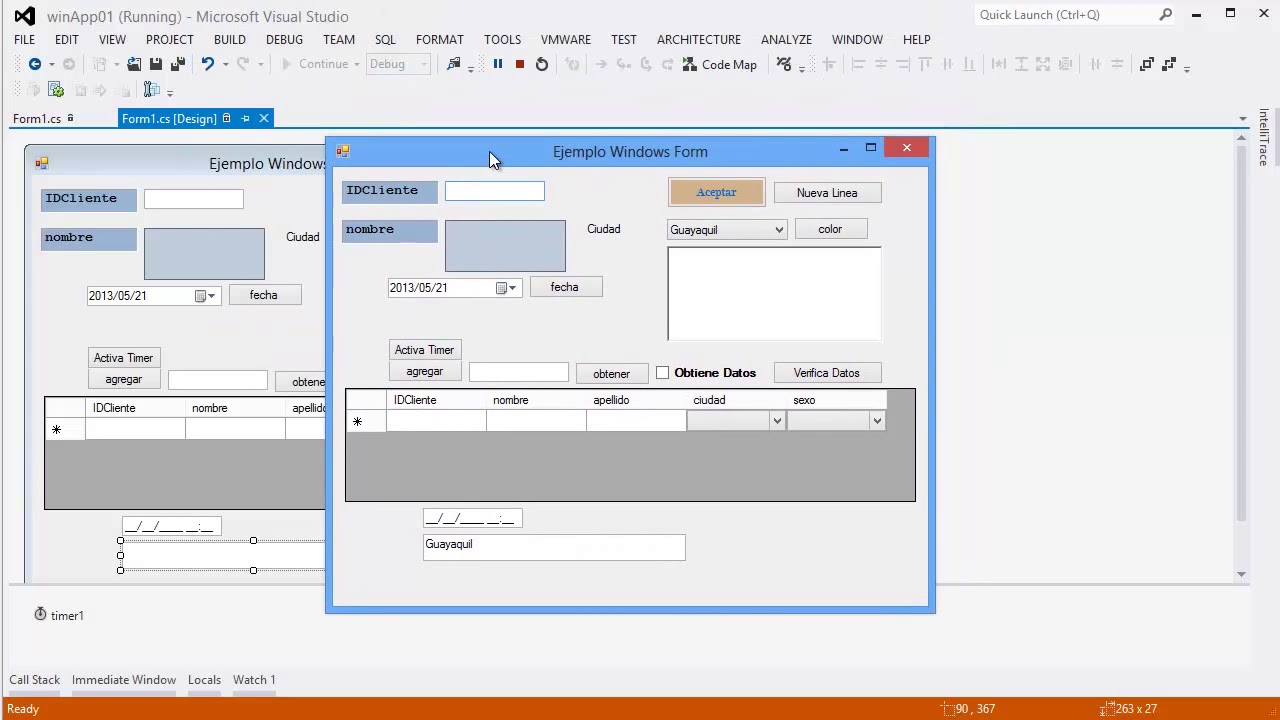 MaskedTextBox ListBox Tutorial .NET Framework C# Capitulo 6.3 - YouTube