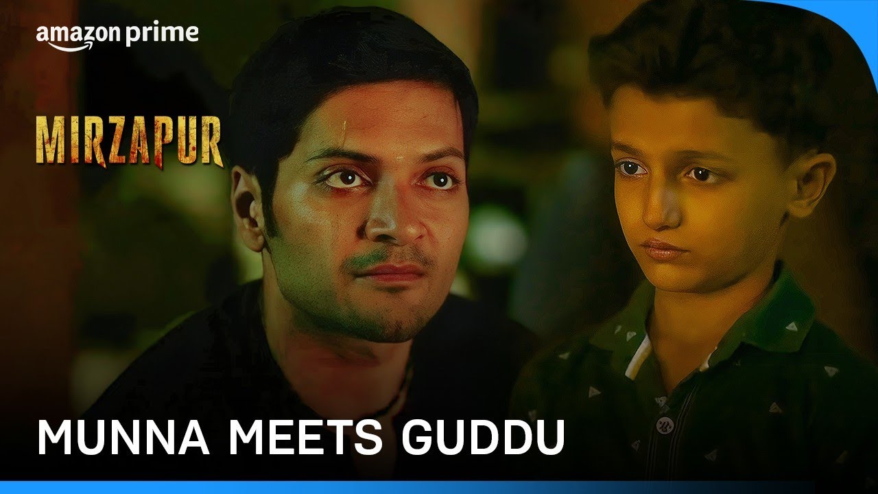 Guddu Bhaiya Met Munna ft. Ali Fazal | Mirzapur | Prime Video India - YouTube