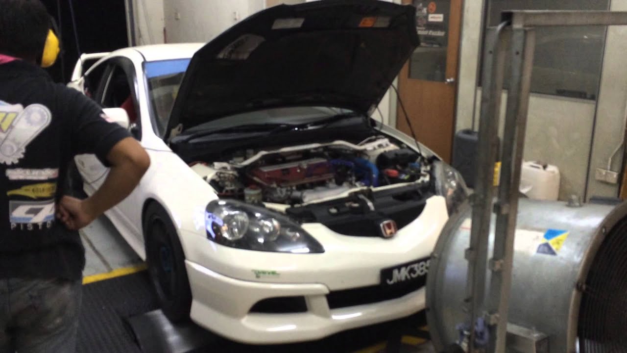 DWR Honda Integra DC5R Dyno - YouTube