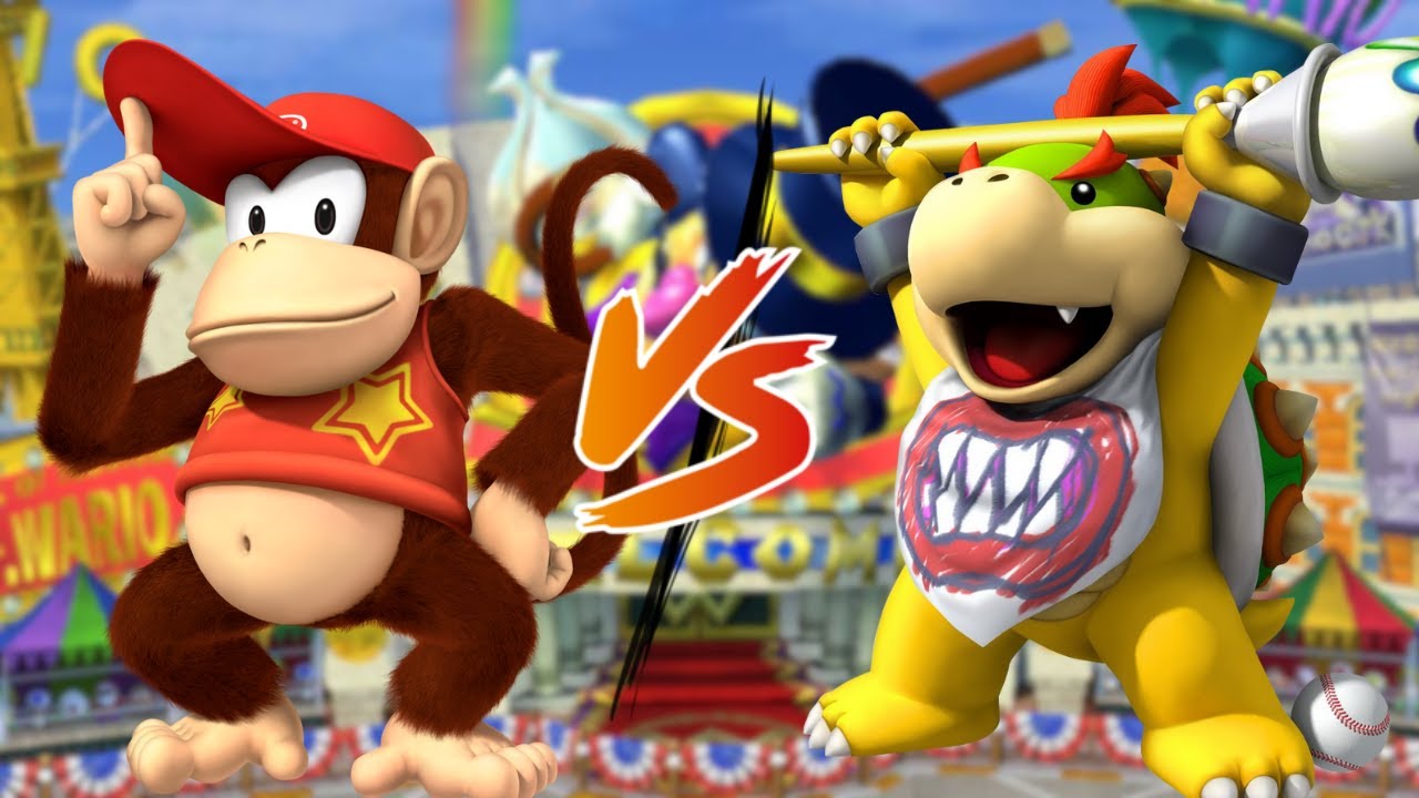 SBA Week 7: Diddy Monkeys vs. Bowser Jr. Rookies - YouTube