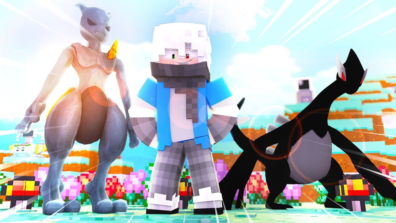 Minecraft MEWTWO SHADOW VS LUGIA SHADOW - LENDA DE PIXELMON #1 ‹ Sky ...