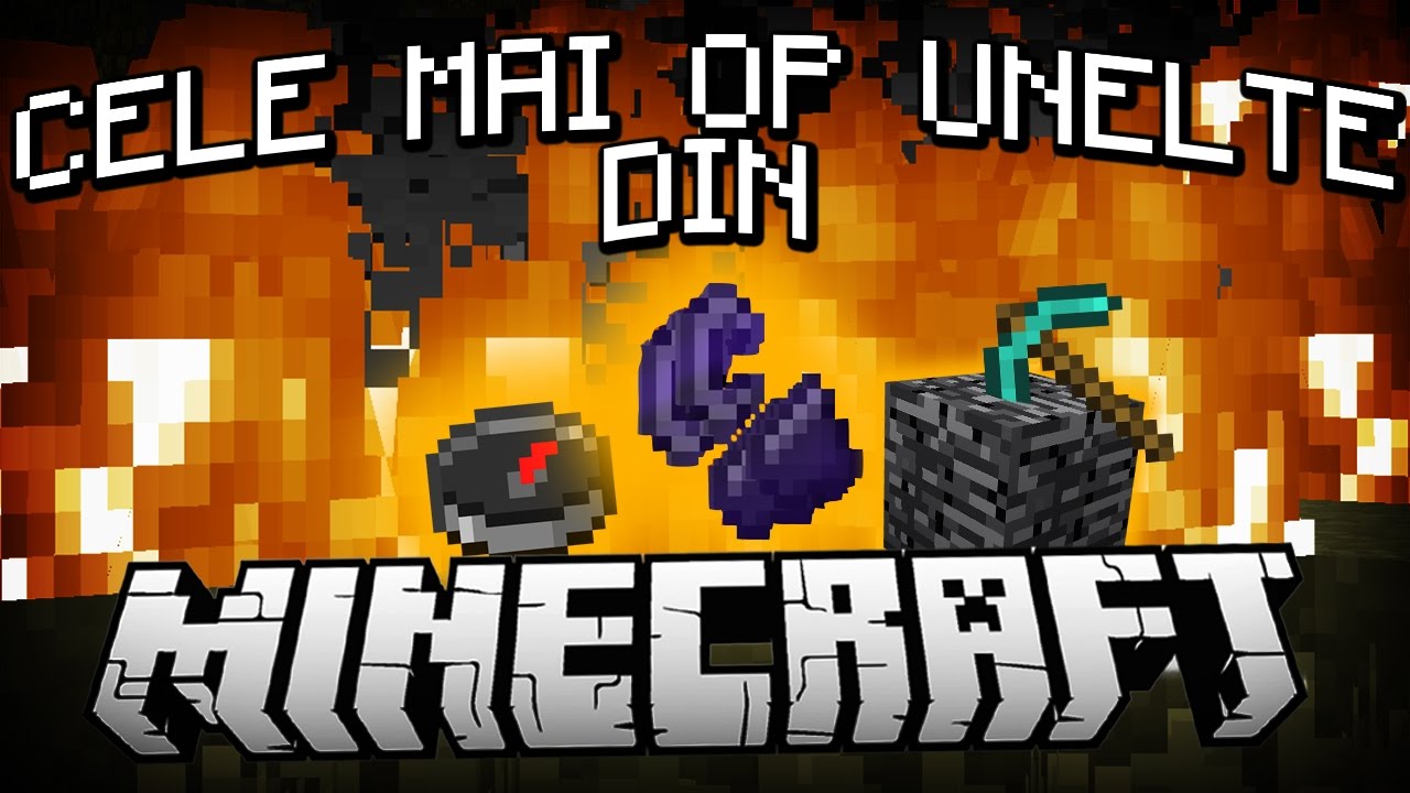 CELE MAI OP UNELTE DIN MINECRAFT - YouTube