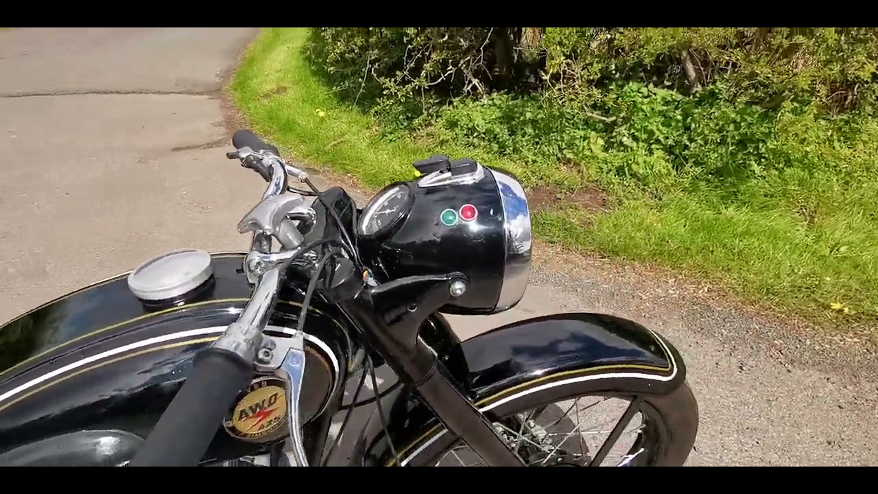 Simson Awo 425T. Pure sound after 30 miles of riding ️ - YouTube