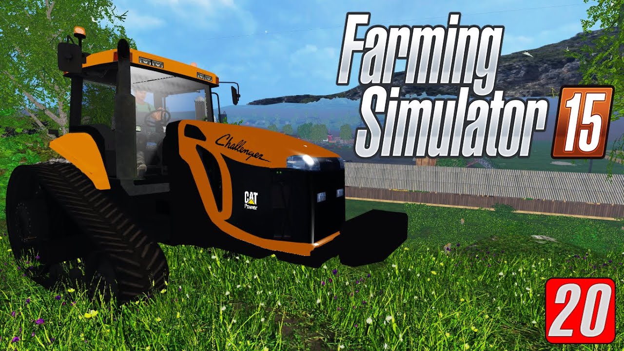 Farming Simulator 2015 - Caterpillar Challenger - YouTube