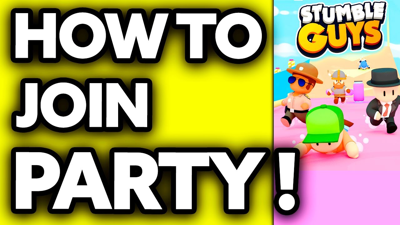 How To Join Party in Stumble Guys (Very Easy!) - YouTube
