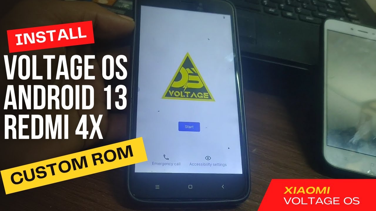 custom Rom voltageOS for xiaomi redmi 4x santoni - YouTube