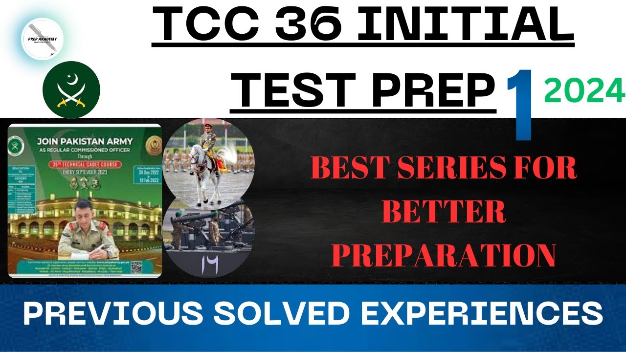 TCC 36 Academic Test | TCC Academic test Preparation | TCC Initial Test ...
