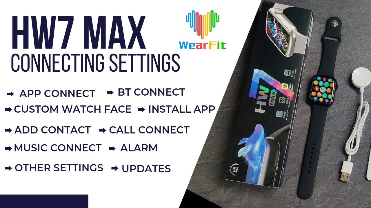 HW7 MAX APP CONNECTING SETTINGS | PAIR CONNECTING AND MALAYALAM REVIEW - YouTube