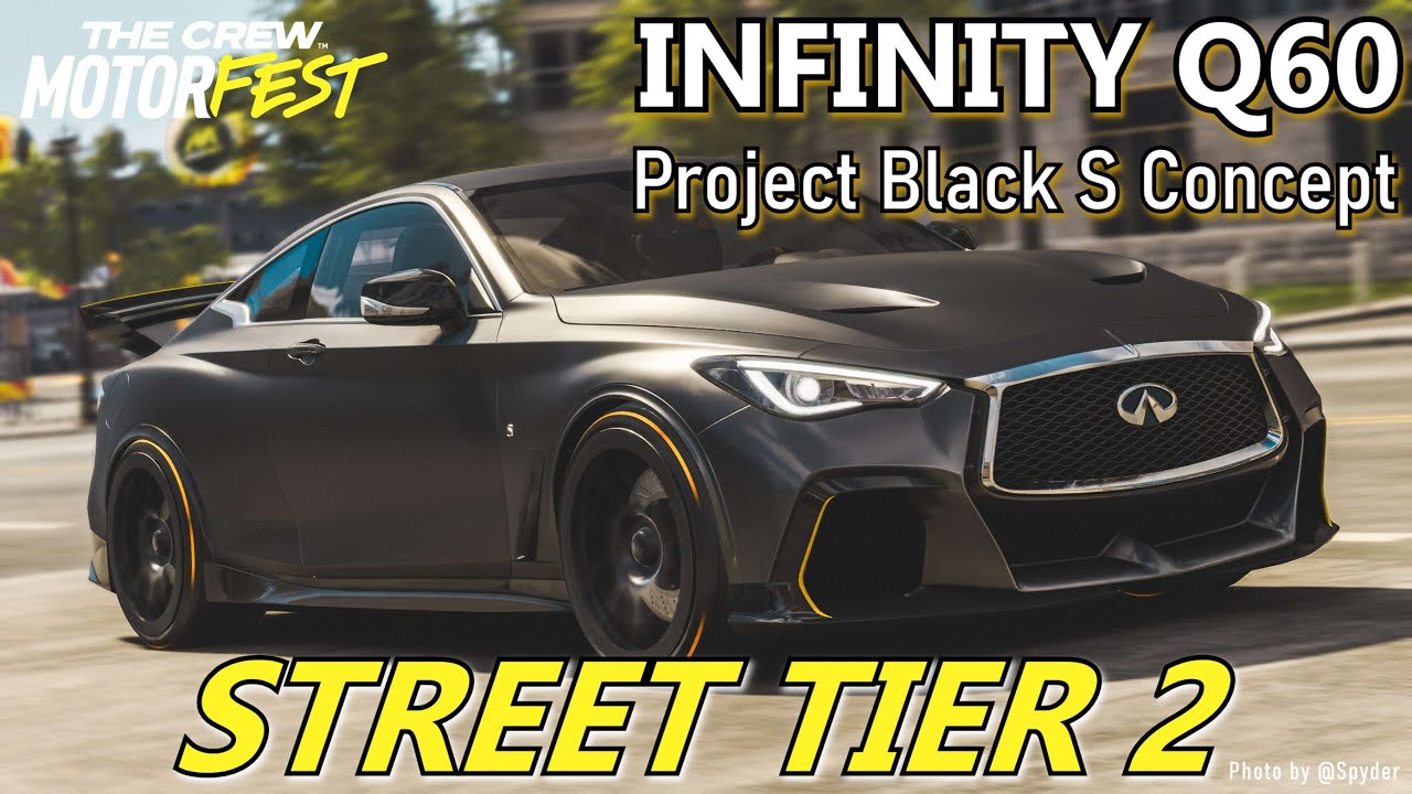 The Crew Motorfest: Infiniti Q60 Project Black S Concept and all JDM ...