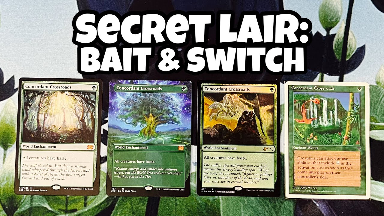 Secret Lair: BAIT & SWITCH // Magic the Gathering // Timmy Town - YouTube