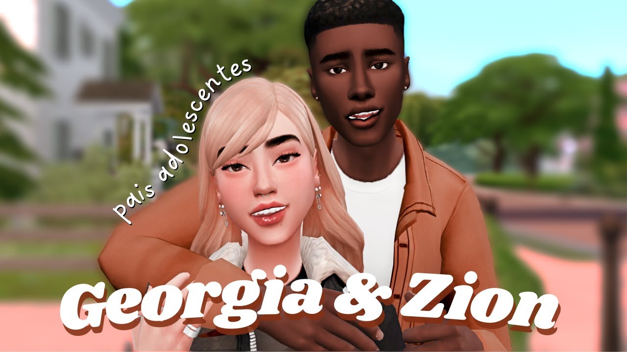 criei sims inspirados na série Ginny & Georgia para jogar com a nova ...