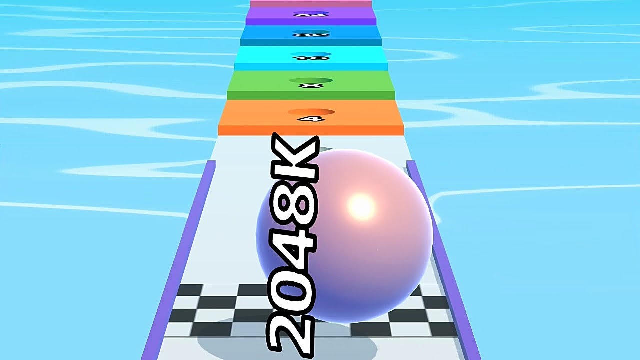 Ball Run Infinity Number Up To (128M, 256M, 512M, 1024M) ! All Levels ...