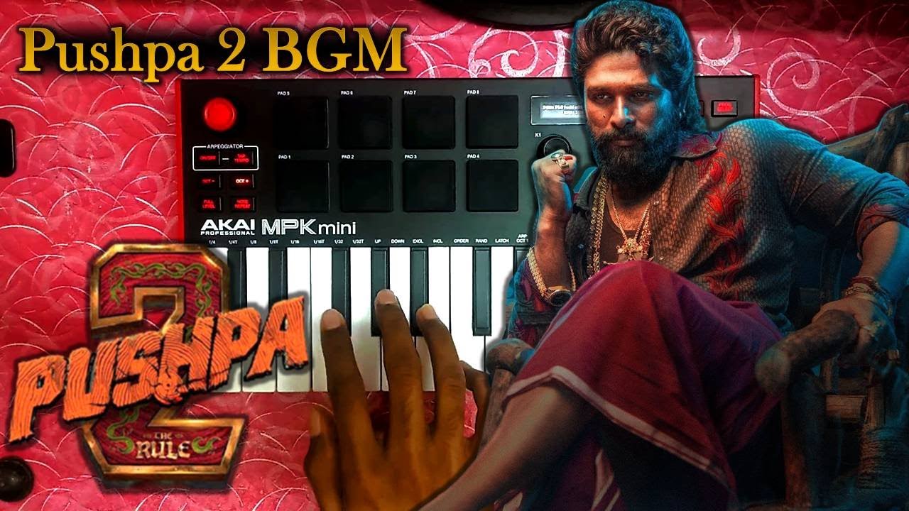 Pushpa 2 BGM Keyboard Cover | Where is Pushpa? | Devi Sri Prasad | Allu ...