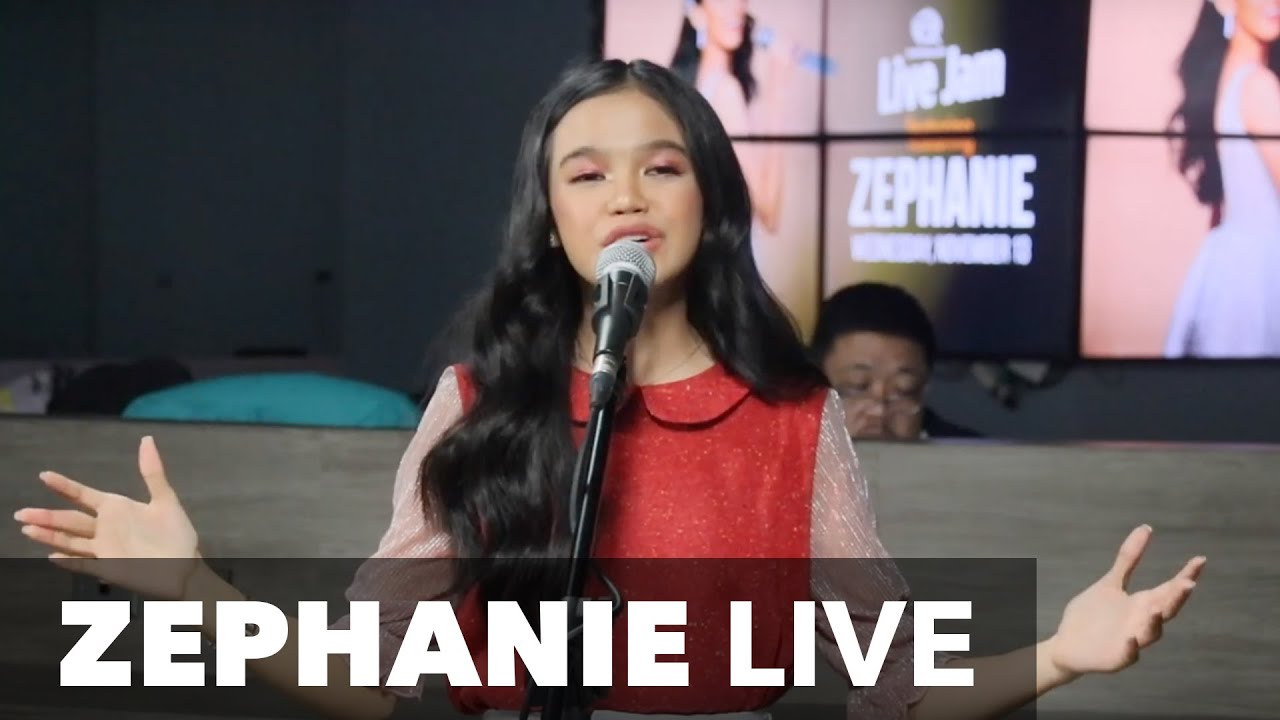 ZEPHANIE SINGS A MILLION DREAMS LIVE! - YouTube