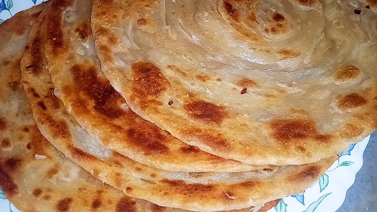 Lachha pratha recie/ easy and simple paratha recipe/ - YouTube