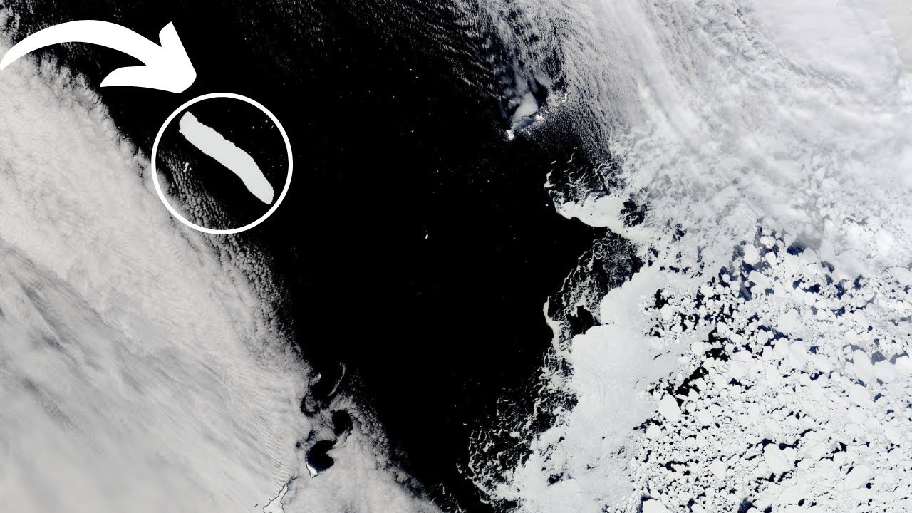 World’s largest iceberg is getting swept away from Antarctica to its ...