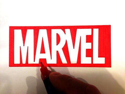 How to Draw the MARVEL Comics Logo