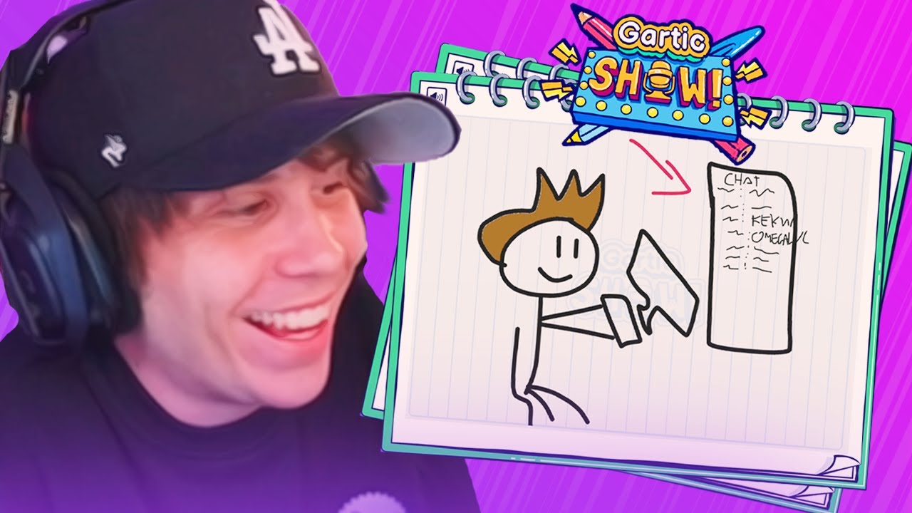 RUBIUS Y EL CHAT DIBUJAN DIBUJOS | Gartic Show - YouTube