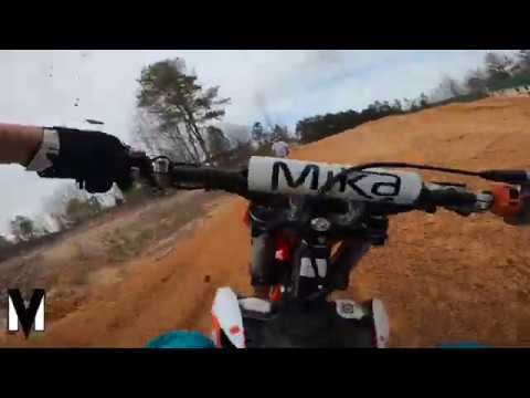 125 2-stroke Supercross style with Bryce Shelly at ClubMX - YouTube