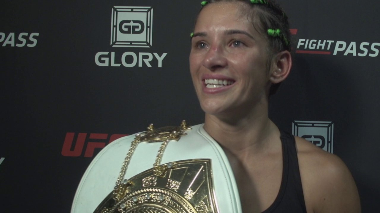 Post-Fight: An emotional Tiffany van Soest breaks down in tears of joy ...