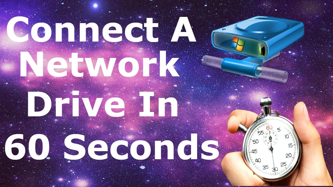 How to Map a Network Drive in Windows - Easy - YouTube