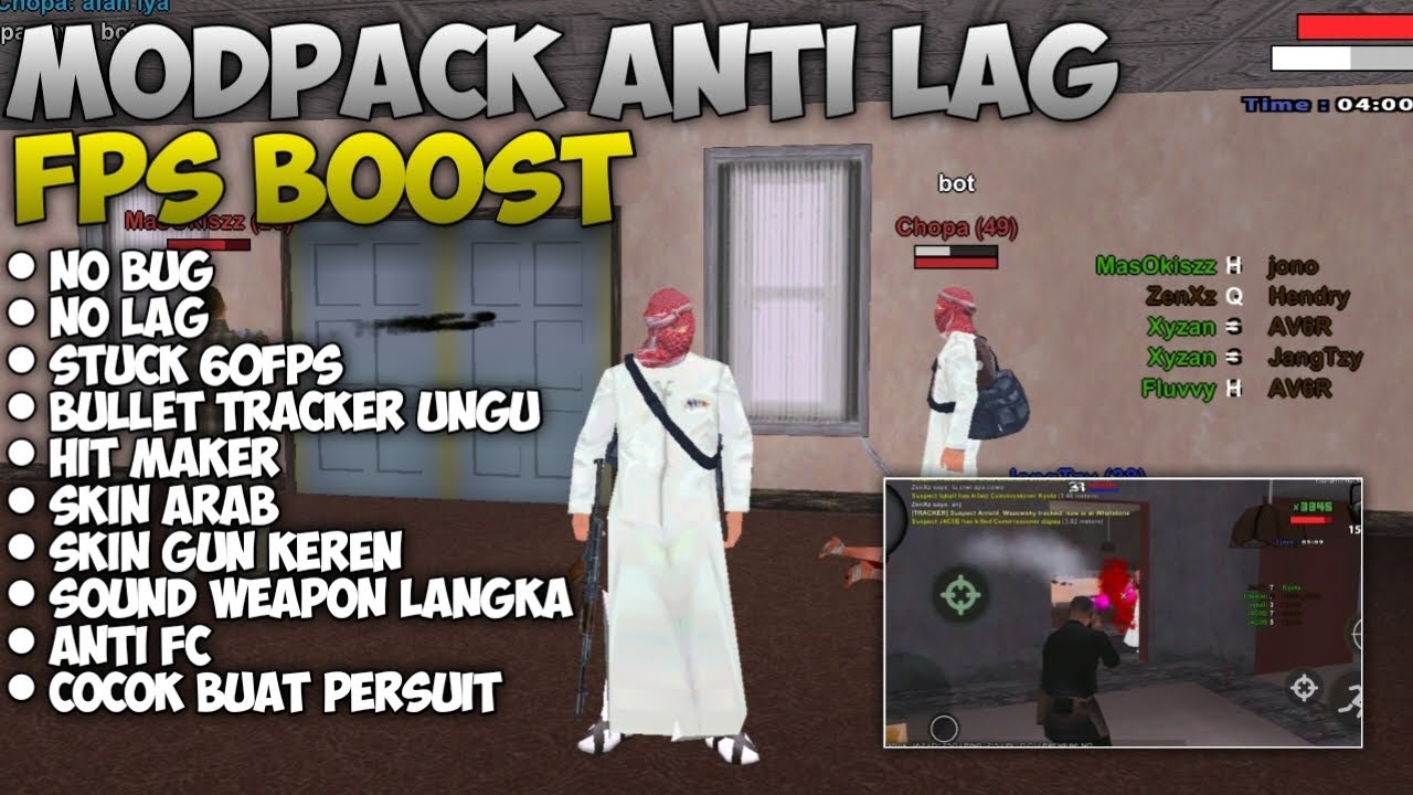 MODPACK ANTI LAG FPS BOOST COCOK BUAT SOTOT - SUPPORT ANDROID - YouTube