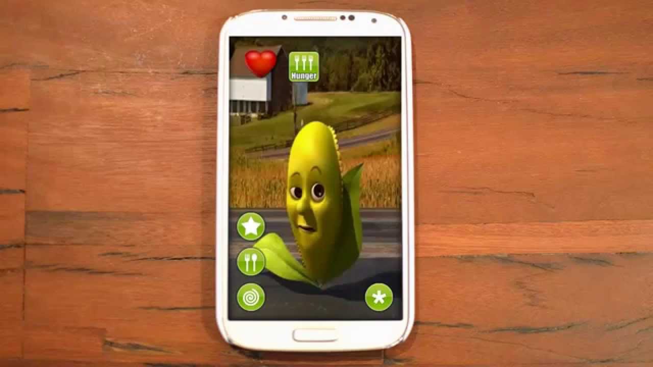 Talking Johnny Corn - Talking App for Kids - YouTube