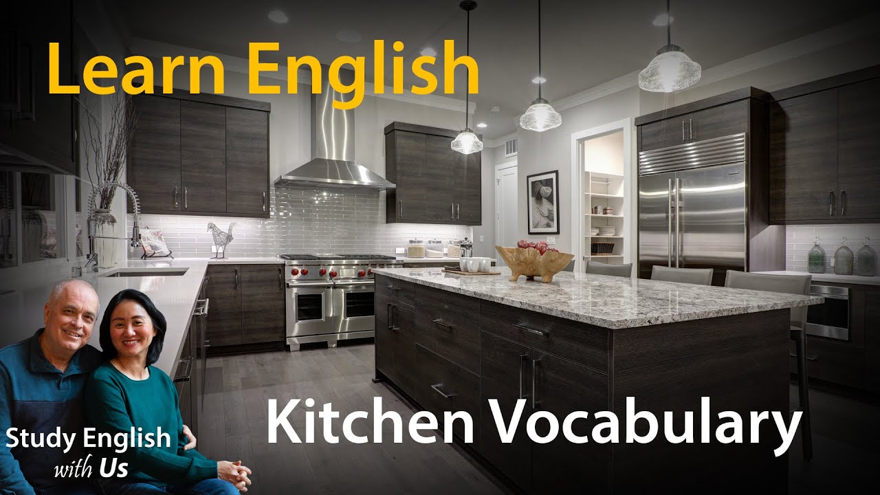Learn English Vocabulary for Items in the Kitchen - YouTube