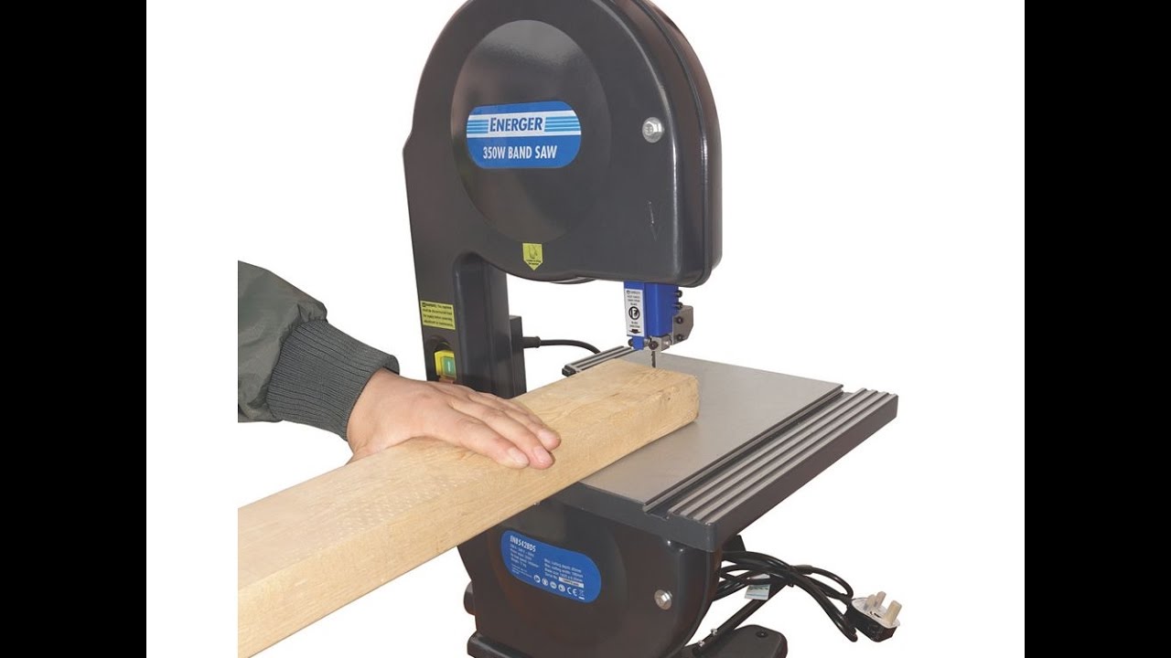 ENERGER 350W BAND SAW ENB542BDS - YouTube