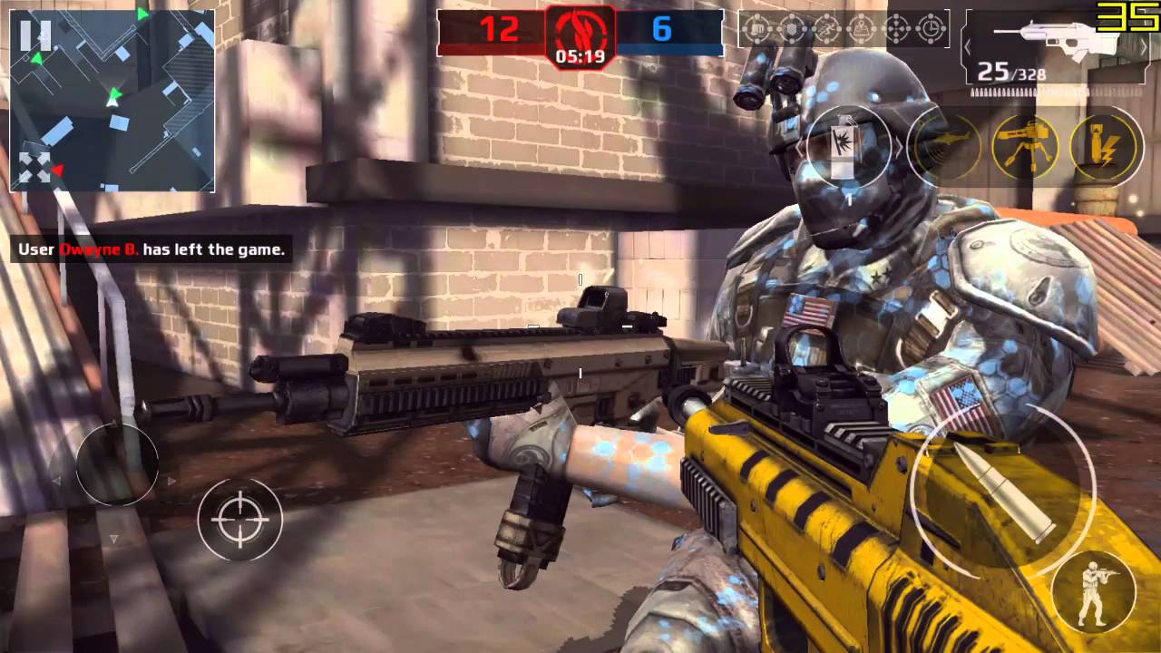 Gameplay Modern Combat 5 - ultra graphics + 60fps on Samsung Galaxy ...