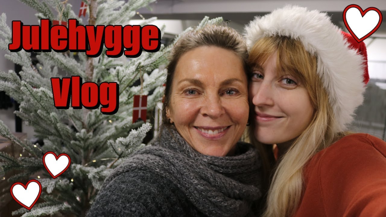 Julehygge | Vi pynter op til jul & hænger julelys op - YouTube