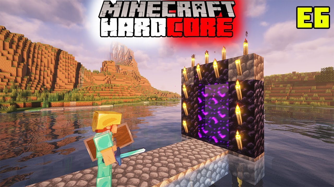 MISI MENCARI BENTENG NETHER FORTRESS !!! minecraft hardcore E6 - YouTube