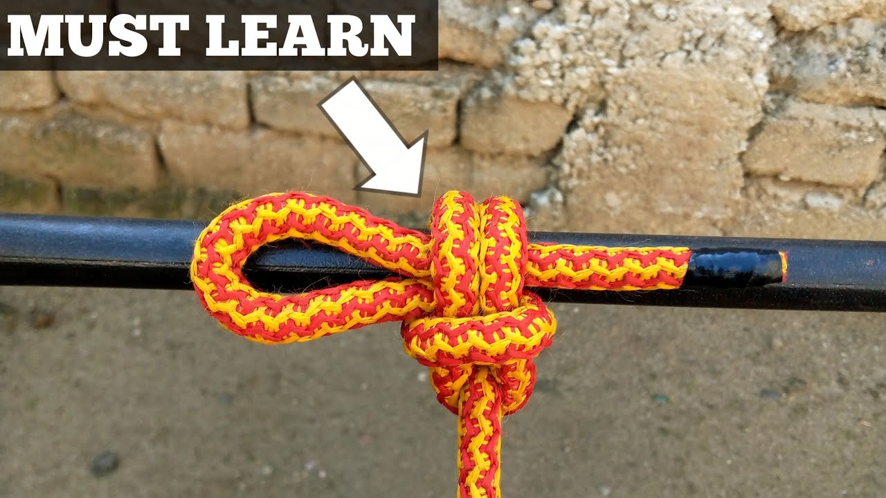 How to tie a World Famous Hitch knot?#how #rope #hitch - YouTube