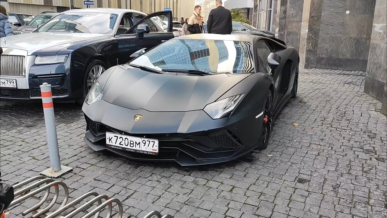 Supercars in Moscow 2 - Aventador S, Huracan, M4 Comp & more - YouTube