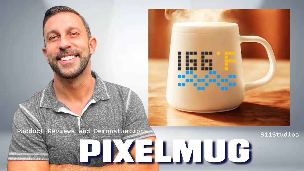 PixelMug P1: The First AI-Enhanced Mug with Smart Display - YouTube