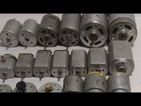 DC motor collection. - YouTube