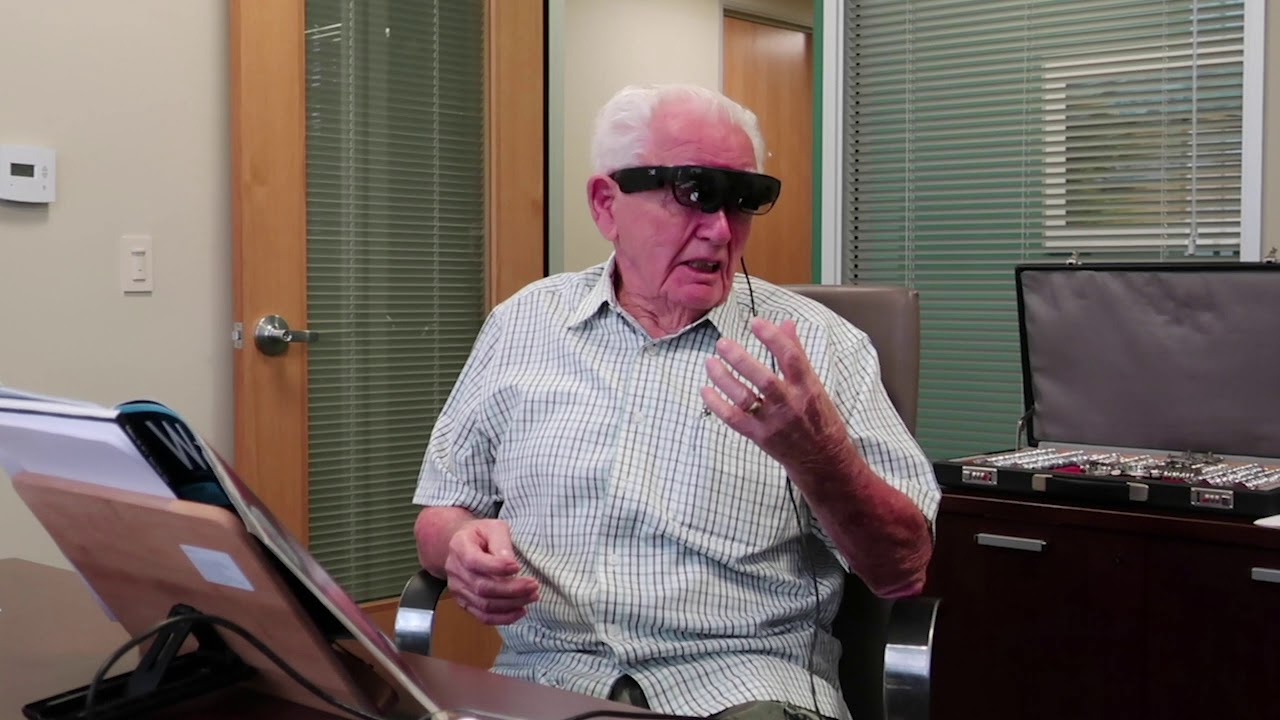 Eyedaptic - AMD Glasses | Testimonial (for the first time in a long ...