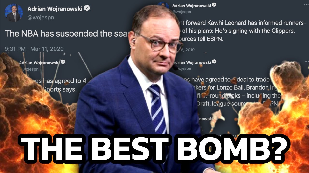 The 10 Greatest Woj Bombs in NBA History - YouTube