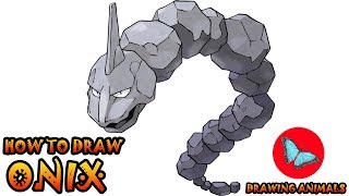 How To Draw Onix Pokemon | Drawing Animals | Doovi