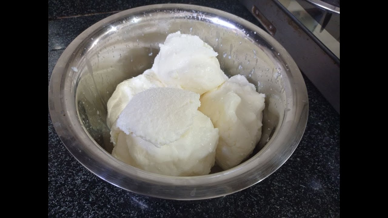 HOME MADE WHITE BUTTER {MAKKHAN} Part-1 - YouTube