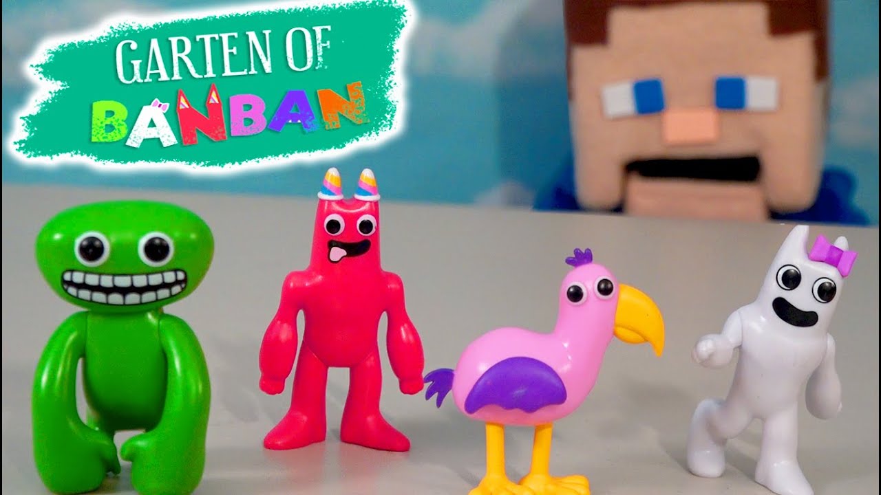 Garten of Banban TOYS!! Complete Figure Set - YouTube