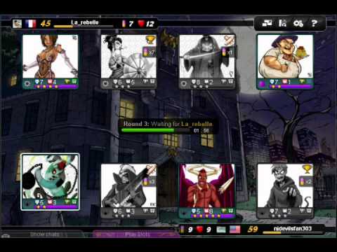 Urban Rivals Nightmare Under 10k Deck + 4 Battles - YouTube