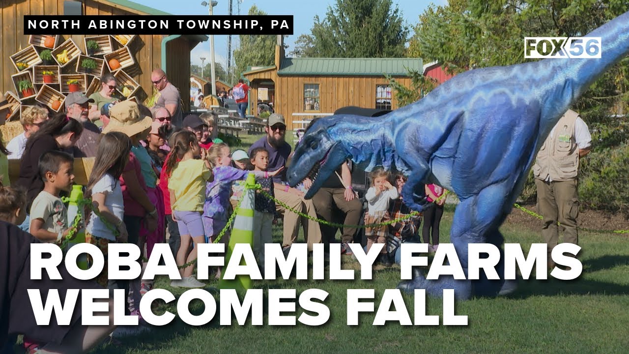Roba Family Farms welcomes fall with dinosaur-themed fun for families ...